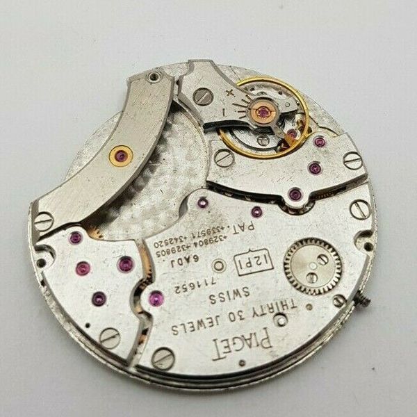 MOVEMENT PIAGET CAL. 12P1 MOVIMENTO FOR REPAIR | WatchCharts Marketplace