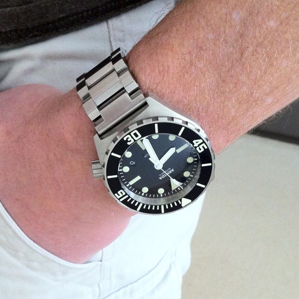 FS: ARMIDA A1 1000m Diver, Miyota 9015, Black Dial | WatchCharts