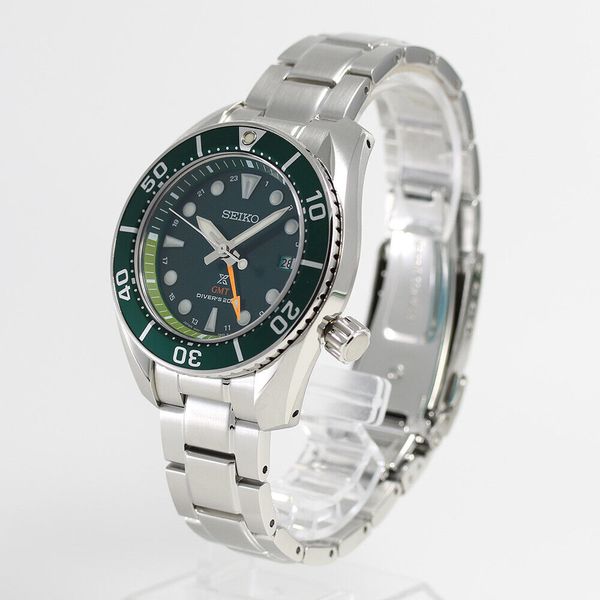 SEIKO SFK003J1 PROSPEX GMT SFK003J Solar Analog Green | WatchCharts ...