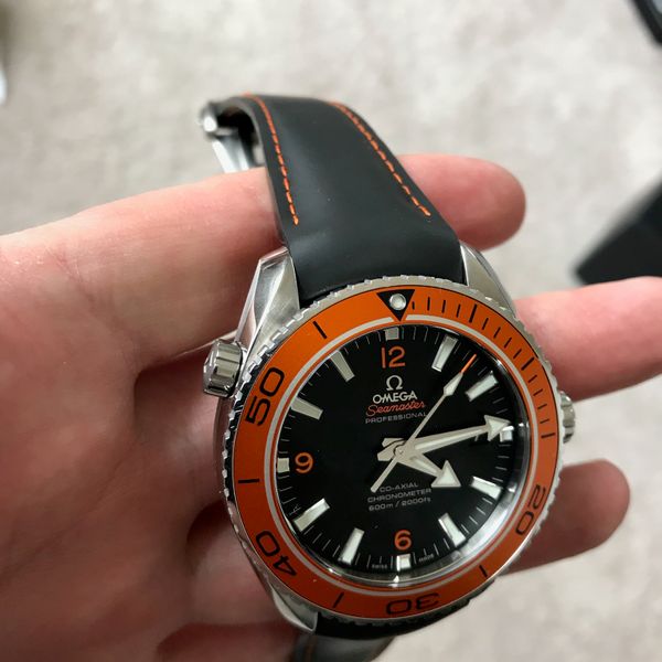 FS: Omega Orange Planet Ocean 600M 45.5 MM 232.32.46.21.01.001 - PRICED ...
