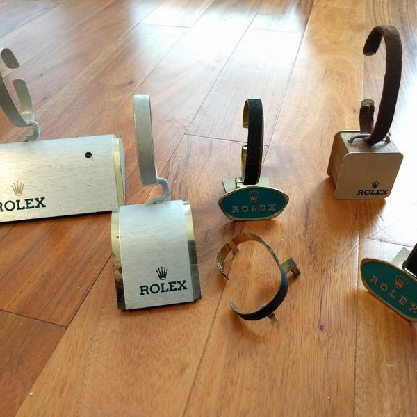 Old Rolex display stands | WatchCharts