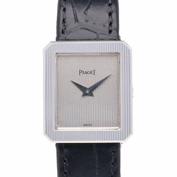Piaget PIAGET Protocol Wrist Watch 18K K18 White Gold 4154 Ladies Used ...