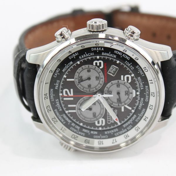Citizen Eco-Drive World Timer Watch Quartz Working | WatchCharts ...