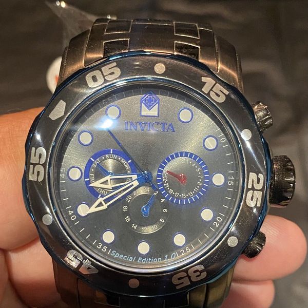 Invicta Special Edition Pro Diver Watch With Flame Fusion Crystal ...