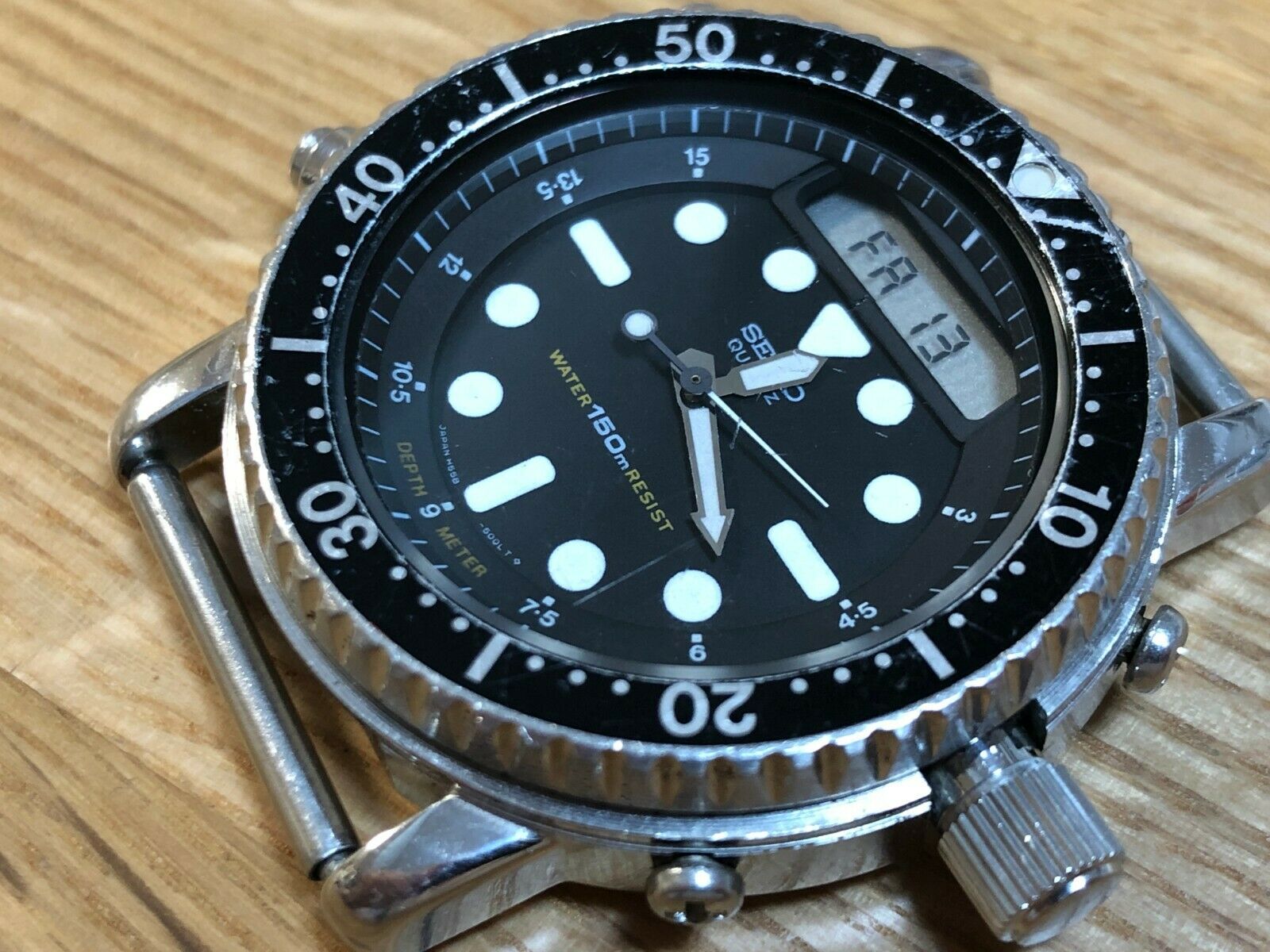 Rare Vintage Seiko H558-5000 H558 Arnie Diver Watch SAD018 Vintage ...