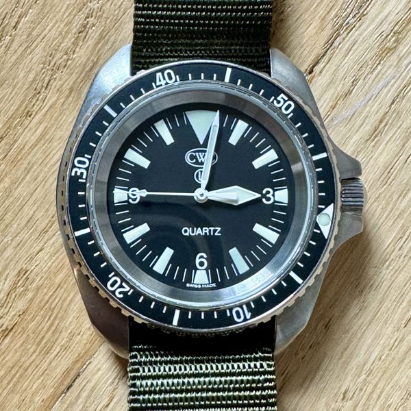 REDUCED - CWC Royal Navy Diver Issue Spec (RN300-MT QM60) | WatchCharts