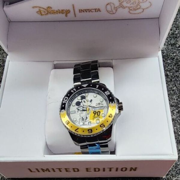 Invicta Disney Mens Watch Limited Edition - 90 Years of Mickey - Model ...