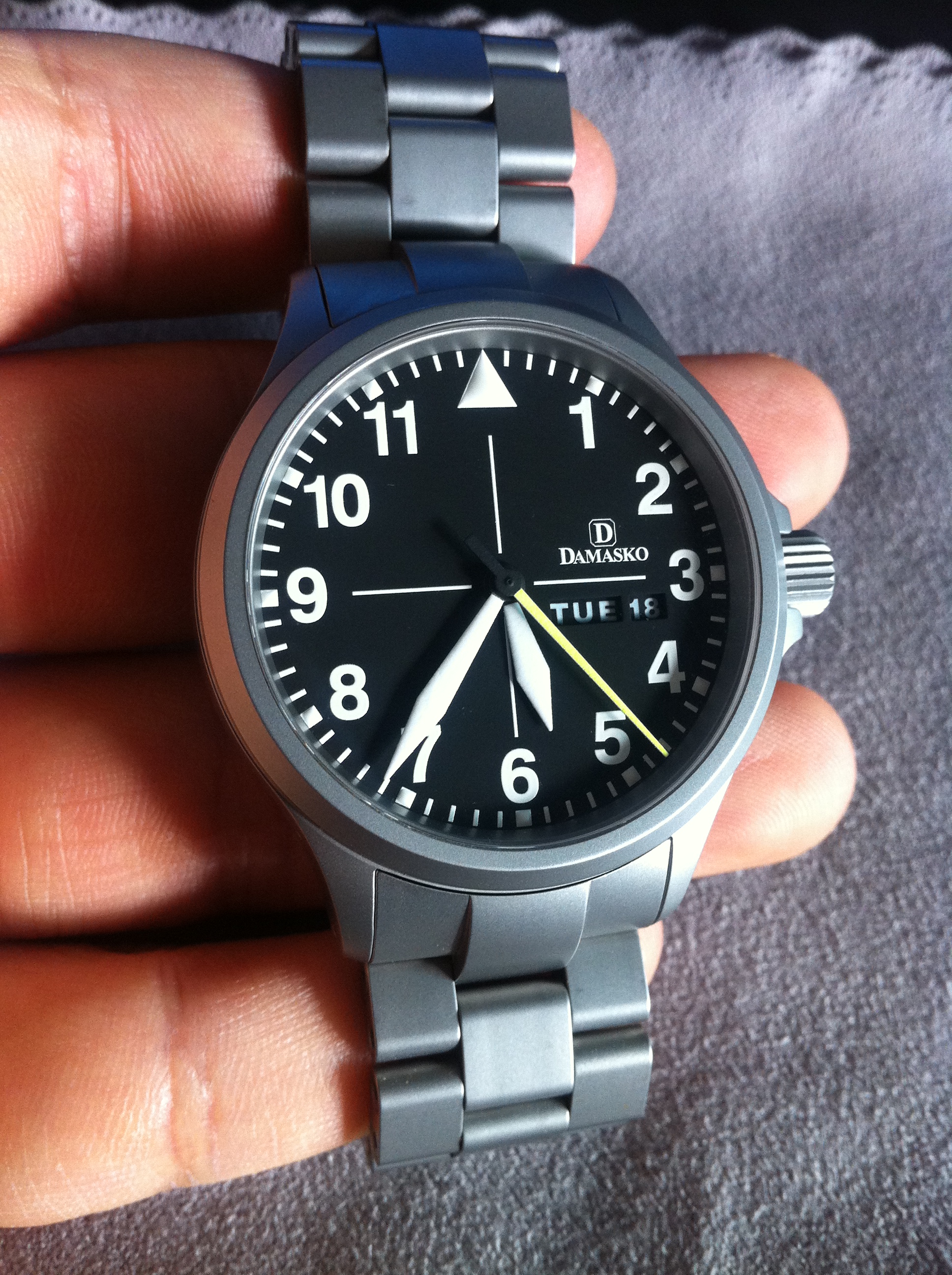 FS : Damasko da36 on the steel bracelet | WatchCharts