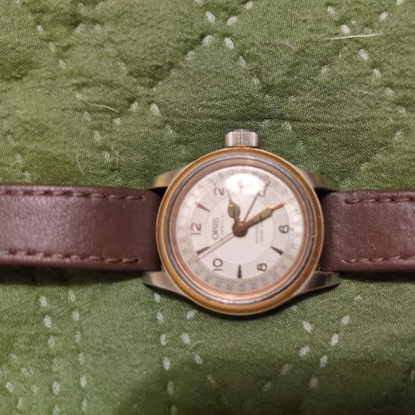 Oris Big Crown Cream Women's Watch - 7550 | WatchCharts Marketplace