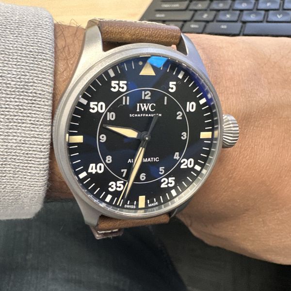 FS IWC Big Pilot 43 Spitfire Titanium | WatchCharts Marketplace