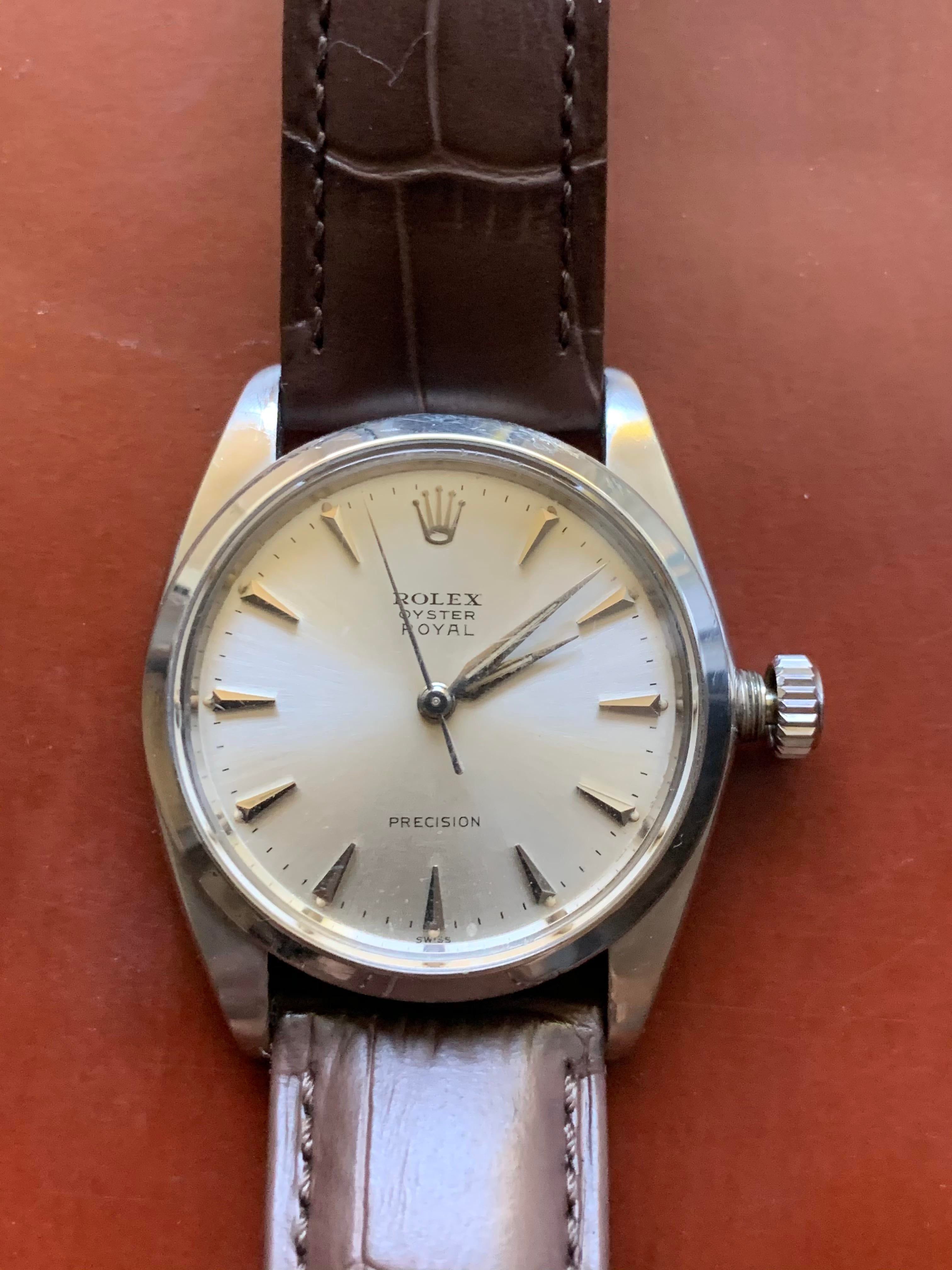 [WTS] 1963 Rolex Oyster “Royal” Ref. 6426 Calibre. 1210 Manual Wind ...