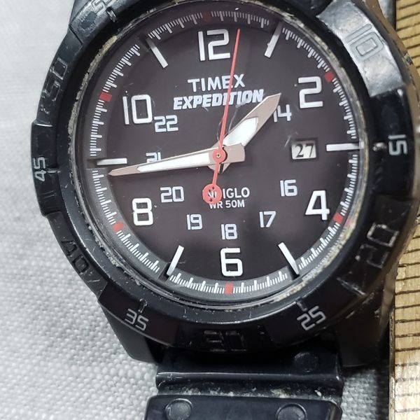 Vintage Men's Timex Expedition 905 50 Quartz Wrist Watch A71 | WatchCharts Marketplace