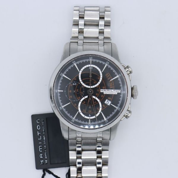 Hamilton American Classic H406560 Railroad Automatic Chronograph Box ...