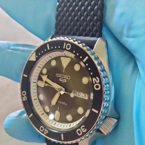 Seiko 5 Sport Automatic SRPD95 Men's Black Dial 42mm Watch $395 ...