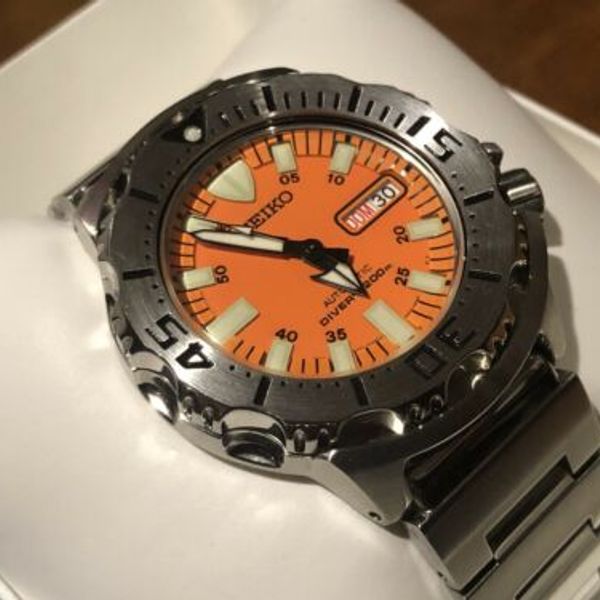 SEIKO Diver SKX781 Orange Monster - First Generation - Day date ...
