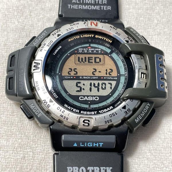 CASIO PRO TREK PRT-40 with Original Box â Rare Vintage Model ...