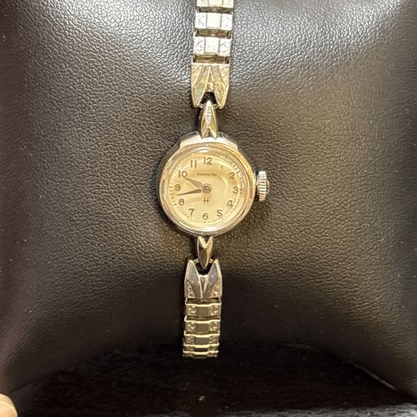 Rare Vintage Hamilton 10k RGP Ladies Watch 760 Caliber 17 Jewels Tested ...