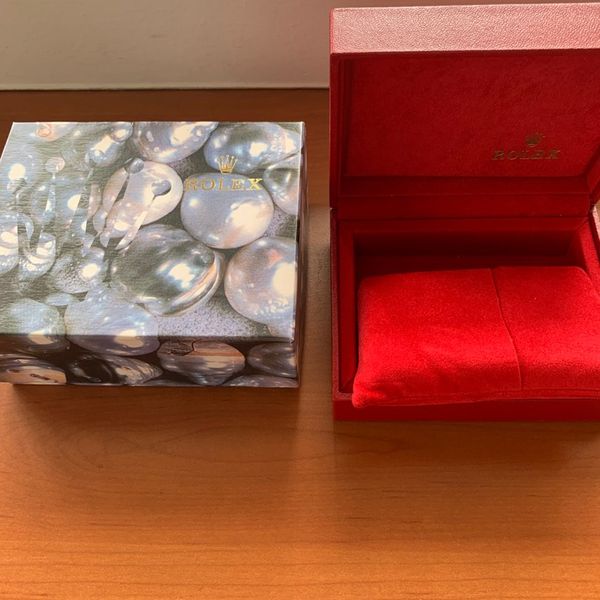 Rolex Velvet Box | WatchCharts Marketplace