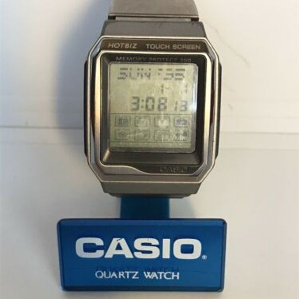 Casio VDB-2010 Hotbiz Touch Screen Memory Protect 200 Japan Wrist Watch ...