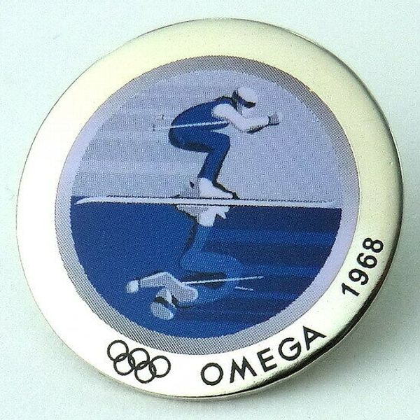 Omega PIN BADGES - 2006 Torino-Olympic Games 1968 Rarity | WatchCharts