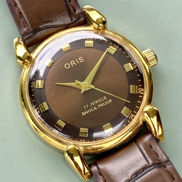 Oris Dress Watch From The 80â s Cornes De Vache Lugs - Cal. FHF 96N ...