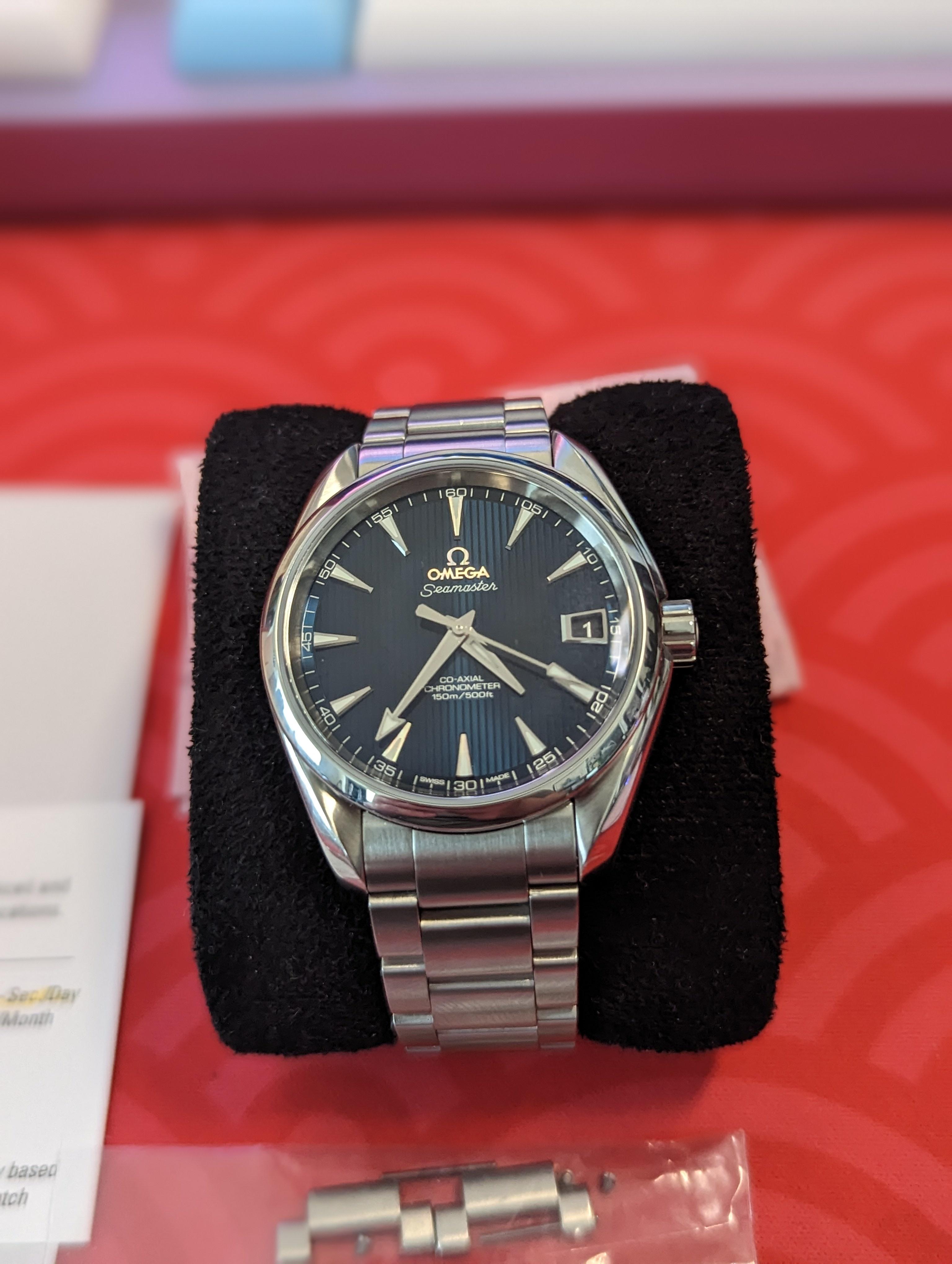 [WTS] Omega Aqua Terra Skyfall Reference 38.5mm | WatchCharts Marketplace