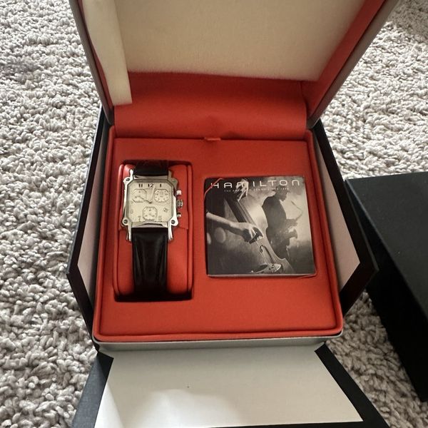 [Battery replaced] HAMILTON Hamilton Watch Lloyd Chronograph ...