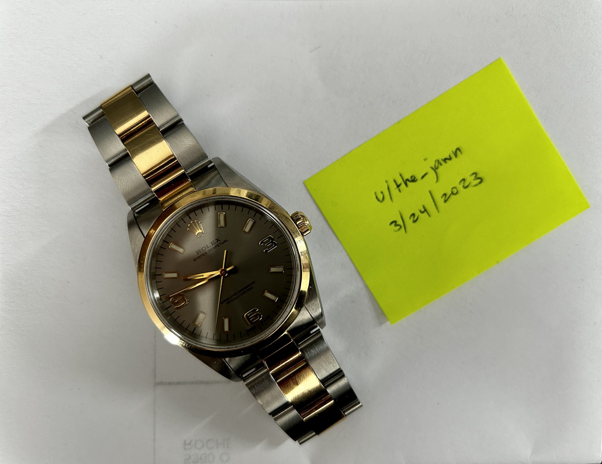 [WTS] Rolex Oyster Perpetual 14203 with Explorer-Style Dial | WatchCharts