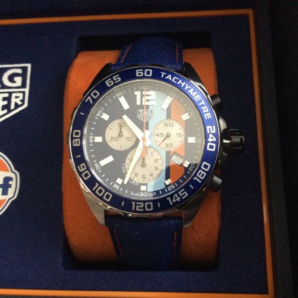 Brand New Tag Heuer Gulf Date Chronograph Quartz Wrist Watch ...