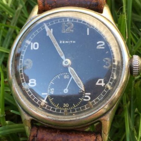 ww2 German DH Zenith Watch Military Wehrmacht Dienstuhr wk2 Heer Army ...