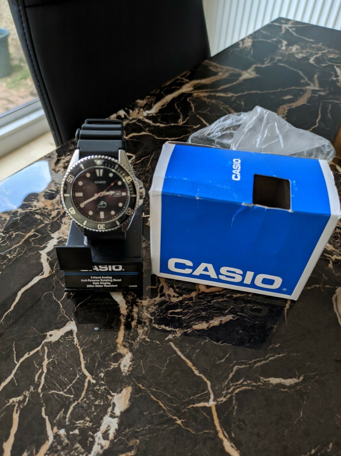 CASIO DIVERS Marlin Watch Men's MDV106-1A 200M Sports Duro Analog ...