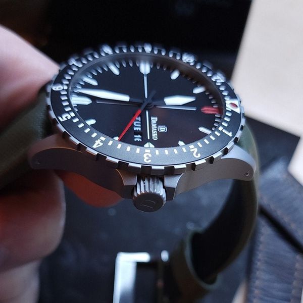 (Sold) Damasko DA44 ETA (extra bezel) with Bas Lokes and Artem strap ...