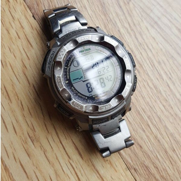 Casio Pro Trek PRW 2500T Triple sensor touristic watch module 3258 ...