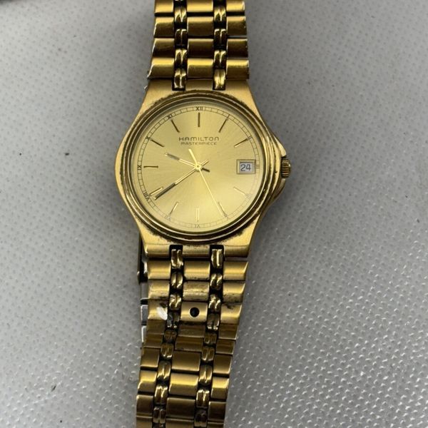 Bezel Stainless Steel Hamilton Masterpiece Watch | WatchCharts Marketplace