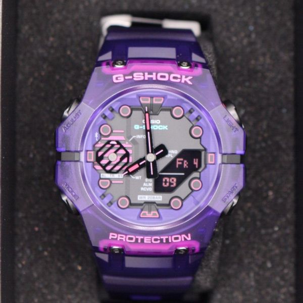 CASIO G-Shock GA-B001CBRS-6AJF Cyber Color Bluetooth Analog Digital Men ...