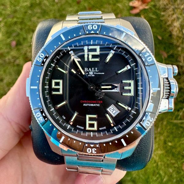 Ball Engineer Hydrocarbon Airborne Chronometer Automatic Black Dial ...