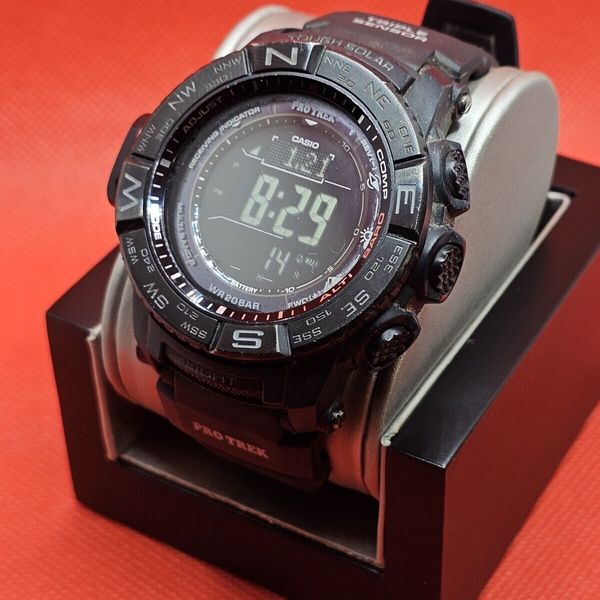 Casio Pro Trek PRW-3510Y, New Batt, Working, Men Watch Solar ...