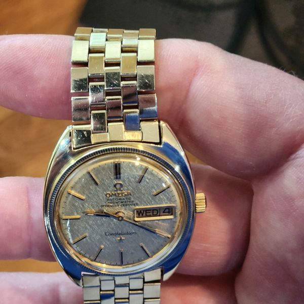 Omega Constellation 168.029 751 movement gold-capped vintage watch ...