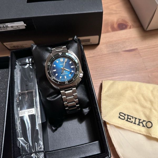 Seiko SLA063 Prospex Diver Turquoise Dial Blue Bezel Limited Edition ...