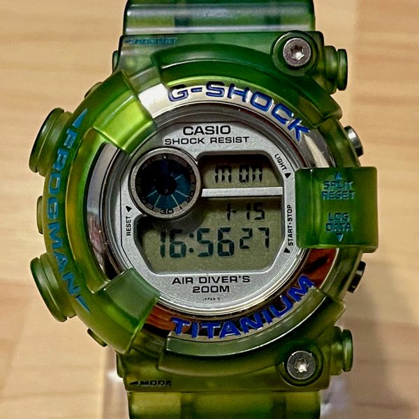 [WTS] Casio G-Shock DW-8201WC-2T WCCS Frogman Green Apple Jelly ...