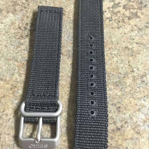 [WTS] New Seiko 18mm Nylon Strap | WatchCharts