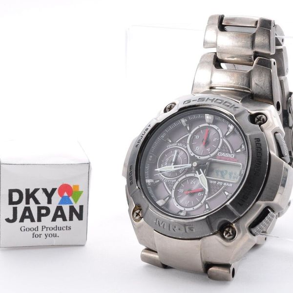 Casio G-Shock MR-G MRG-7000DJ Titanium Analog Digital Resistant Watch ...