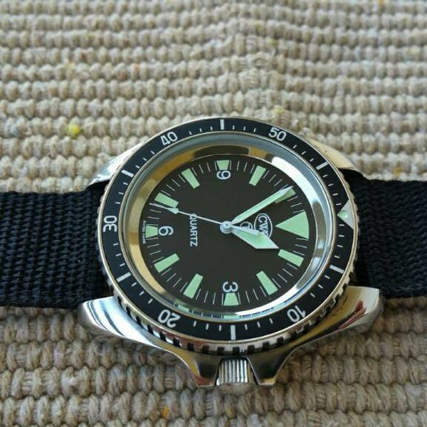 CWC Royal Marines Military Quartz,1995,ETA | WatchCharts Marketplace