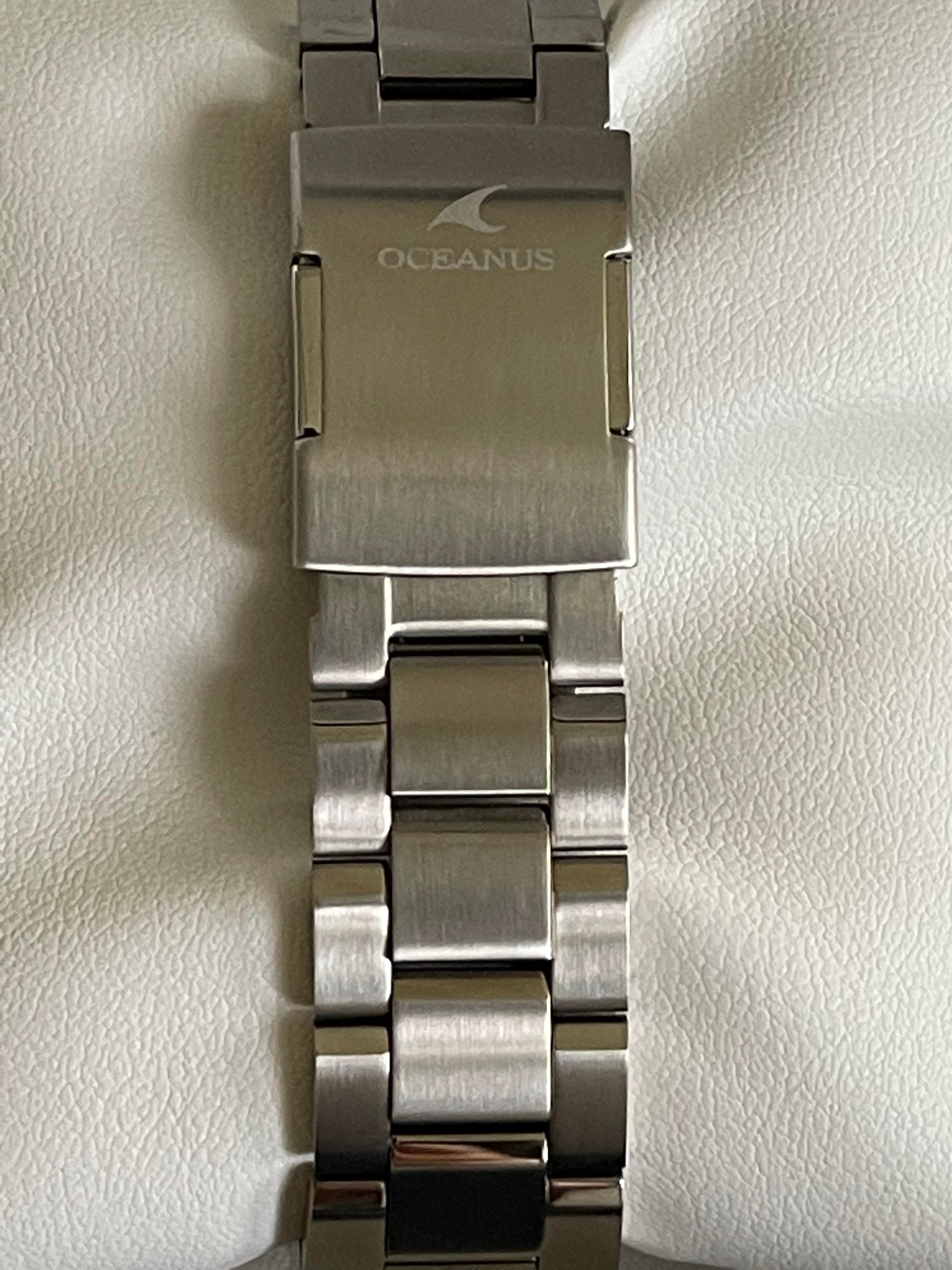 [WTS/WTT] Casio Oceanus T200 Blue LNIB - Full kit | WatchCharts