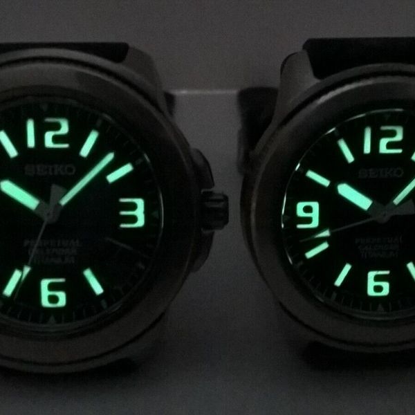 Seiko Prospex Landrek Titanium SBCM013 8F32-0350 SBCM019 8F32-0360 ...