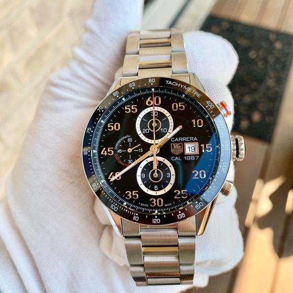 [WTS] Tag Heuer Carerra Calibre 1887 Chronograph, Reference: CAR2A10 ...