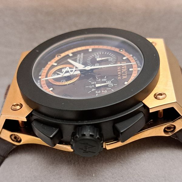 Men's SWISS CHRONOGRAPH Watch INVICTA "1959 Russian Diver AKULA". 5552 ...