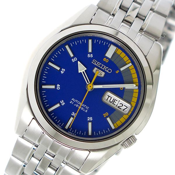 Seiko SEIKO 5 SEIKO 5 self-winding watch watch SNK371K1 blue ...