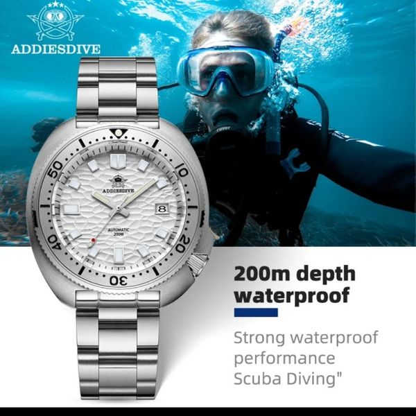Addies Dive Sub + Free black tropics strap | WatchCharts Marketplace