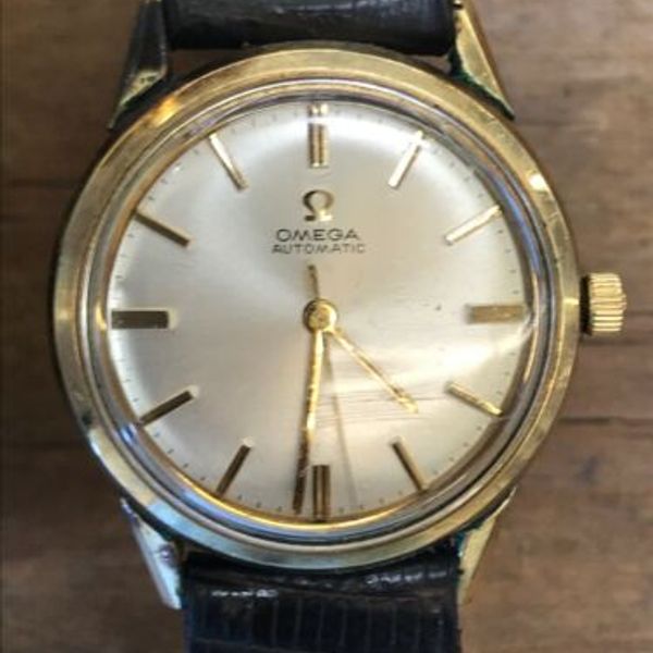 Men’s Vintage Antique Omega Automatic Watch 10k Gold Filled Original ...